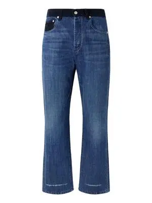 WALES BONNER Straight-leg Jeans - Blue