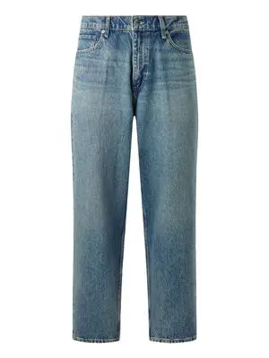 Rag & Bone Rb Baggy Wide-leg Jeans - Blue