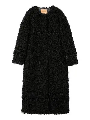 JAKKE Arc Lines Coat - Black