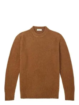 PIACENZA CASHMERE 1733 Virgin Wool Sweater - Brown