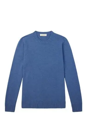 PIACENZA CASHMERE 1733 Virgin Wool Sweater - Blue