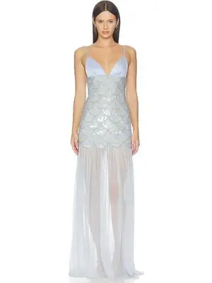 Retrofete Eileyn Sequined Gown - Glace