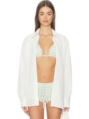 Hunza G Resort Shirt - White