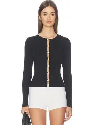 SNDYS. X Odetta Knit Top - Black