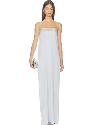 Nbd Astha Maxi Dress - Grey
