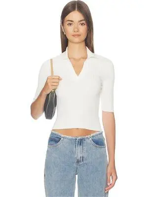 MORE TO COME Lucille Knit Top - Ivory