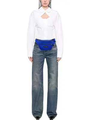 Balenciaga 2019 Nylon Explorer Belt Bag - Blue