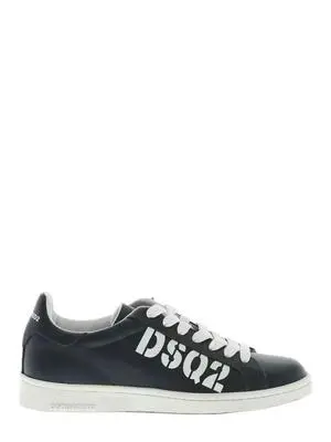 Dsquared2 Logo Print Sneakers - Blue