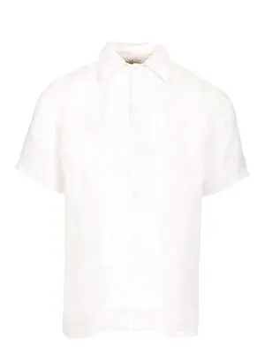 B.D.BAGGIES Aloha Short-sleeve Shirt - White