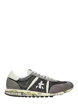 Premiata Lucy Paneled Sneakers - Grey