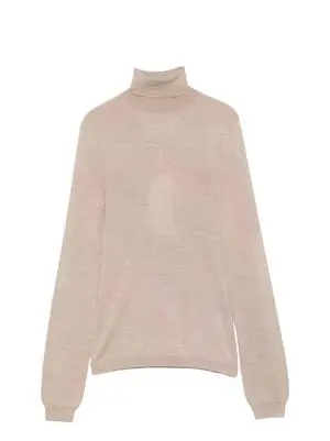 MAISON MARGIELA Long-sleeve Roll Neck Sweater - Neutrals