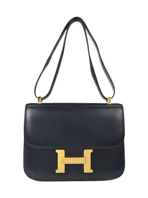 Hermès 1995 Constance Shoulder Bag - Black