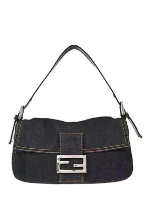 Fendi 2009 Baguette Shoulder Bag - Blue