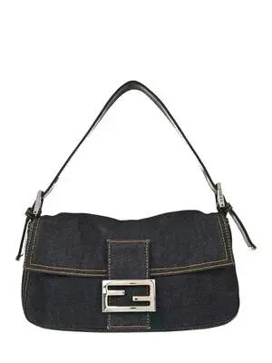 Fendi 2009 Baguette Shoulder Bag - Blue