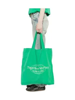 Farm Rio Together We Play Tote Bag - Green