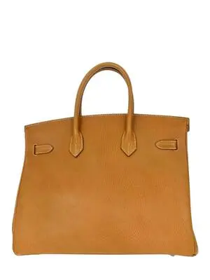 Hermès 1995 Ardennes 35 Birkin Tote Bag - Brown