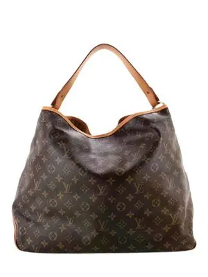 LOUIS VUITTON Monogram Canvas Delightful Gm Hobo Bag - Brown