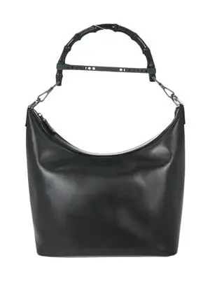 Gucci Bamboo Handle Shoulder Bag - Black