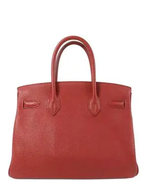 Hermès Birkin 30 Togo Leather Handbag - Red