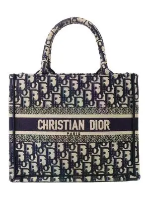 Dior Oblique Book Tote Bag - Blue