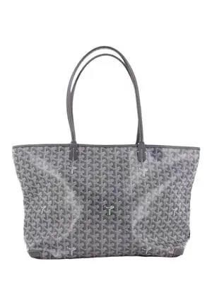 Goyard Artois Tote Coated Canvas Mm Shoulder Bag - Grey