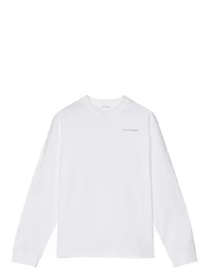 Cecilie Bahnsen Cotton Jersey T-shirt With Bow Motif - White