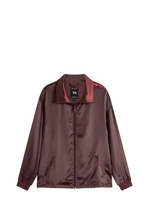 Y3 Satin Track Jacket - Red