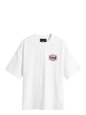END. Sparks Graphic T-shirt - White