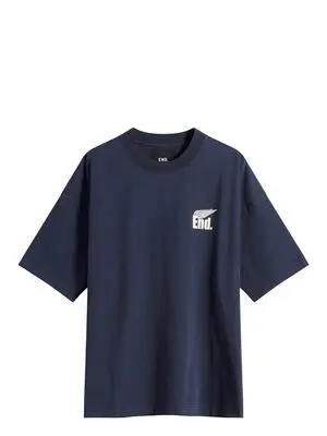 END. Line Up T-shirt - Navy