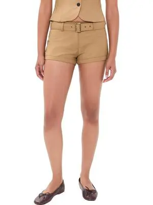 Lioness Afterglow Mini Shorts - Camel