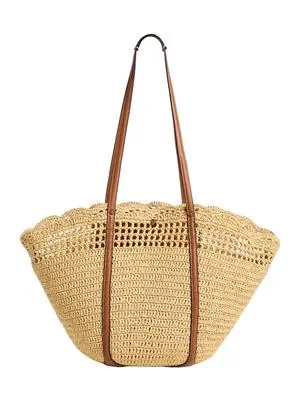 Ulla Johnson Marina Raffia Tote - Natural