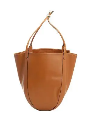 Celine Large Drop Bucket Bag - Brown