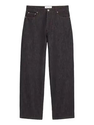 AMI Paris Baggy-fit Cotton Jeans - Indigo