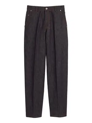 AMI Paris Balloon-fit Cotton Jeans - Indigo