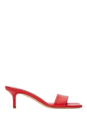 AeydĒ Aeyde 70mm Ilvy Sandals Red