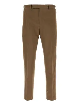 PT TORINO Pt Pantaloni Rebel Flat Front Pants Brown