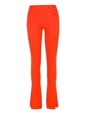 Adidas By Stella McCartney Logo Printed Flared Leggings - Red