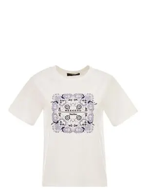 Max Mara Crewneck T-shirt - White