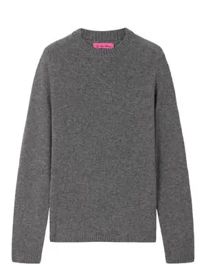 THE ELDER STATESMAN Laurel Cashmere Sweater - Grey