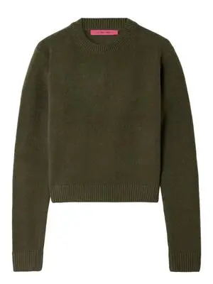 THE ELDER STATESMAN The Elder Statesman Crew Neck Cashmere Sweater