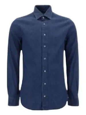 Michael Kors Button Up Long-sleeved Shirt - Blue