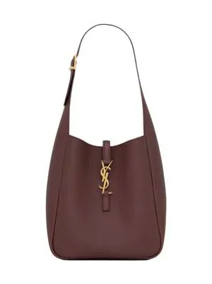 Saint Laurent Le 5 À 7 Soft Small Smooth Leather Shoulder Bag - Red