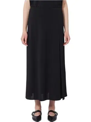 Max Mara Crepe Skirt - Black