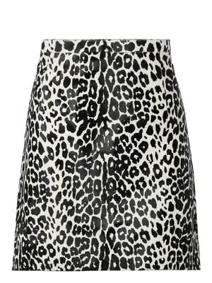 MICHAEL KORS Michael Kors Leopard Print Mini Skirt