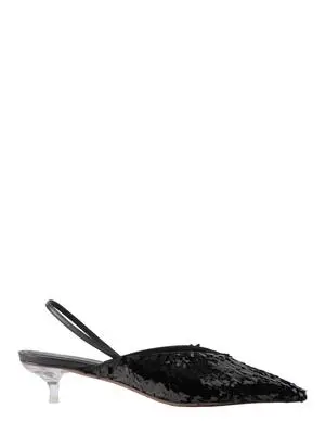 NEOUS Irena Slingback Heels - Black