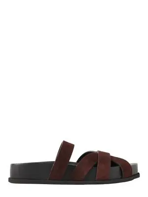 NEOUS Suede Sandals - Black