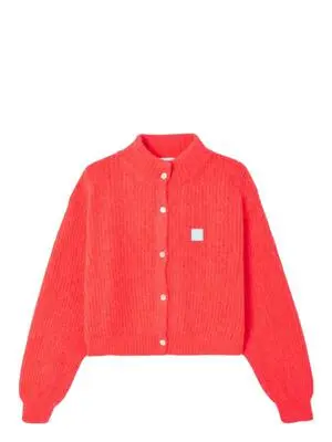 American Vintage American Vintage Long Sleeve Knit Cardigan Orange