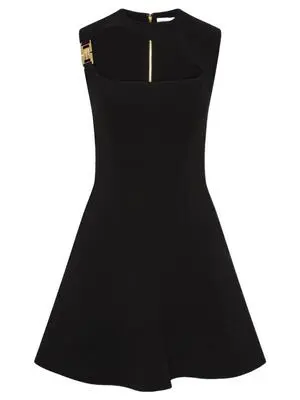 REBECCA VALLANCE Rebecca Vallance Freyja Mini Dress With Art Deco Trim