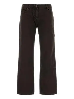 Magda Butrym Straight-leg Jeans - Brown