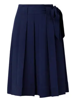 PROENZA SCHOULER Proenza Schouler Lace-Up Pleated Midi Skirt